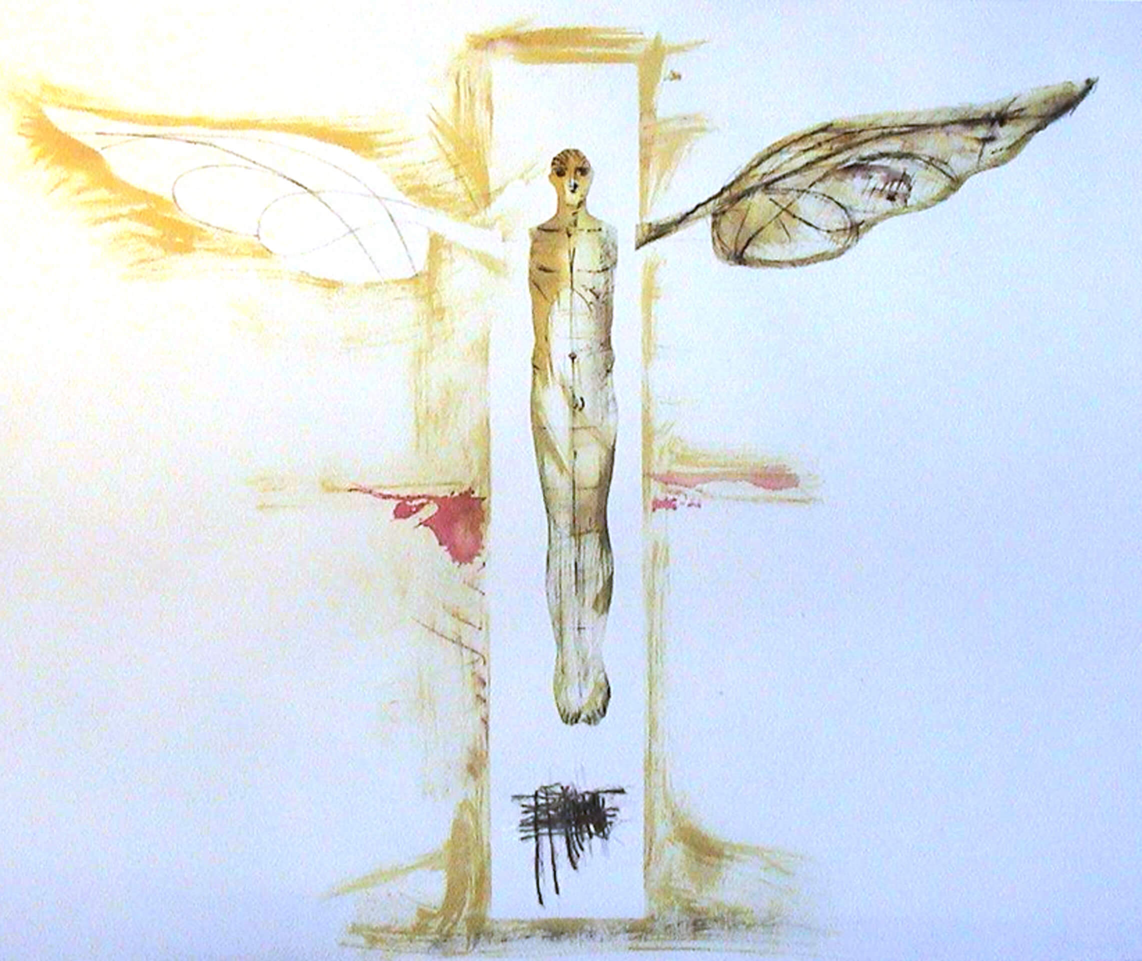 Fallen Icarus – Christou Sculpture