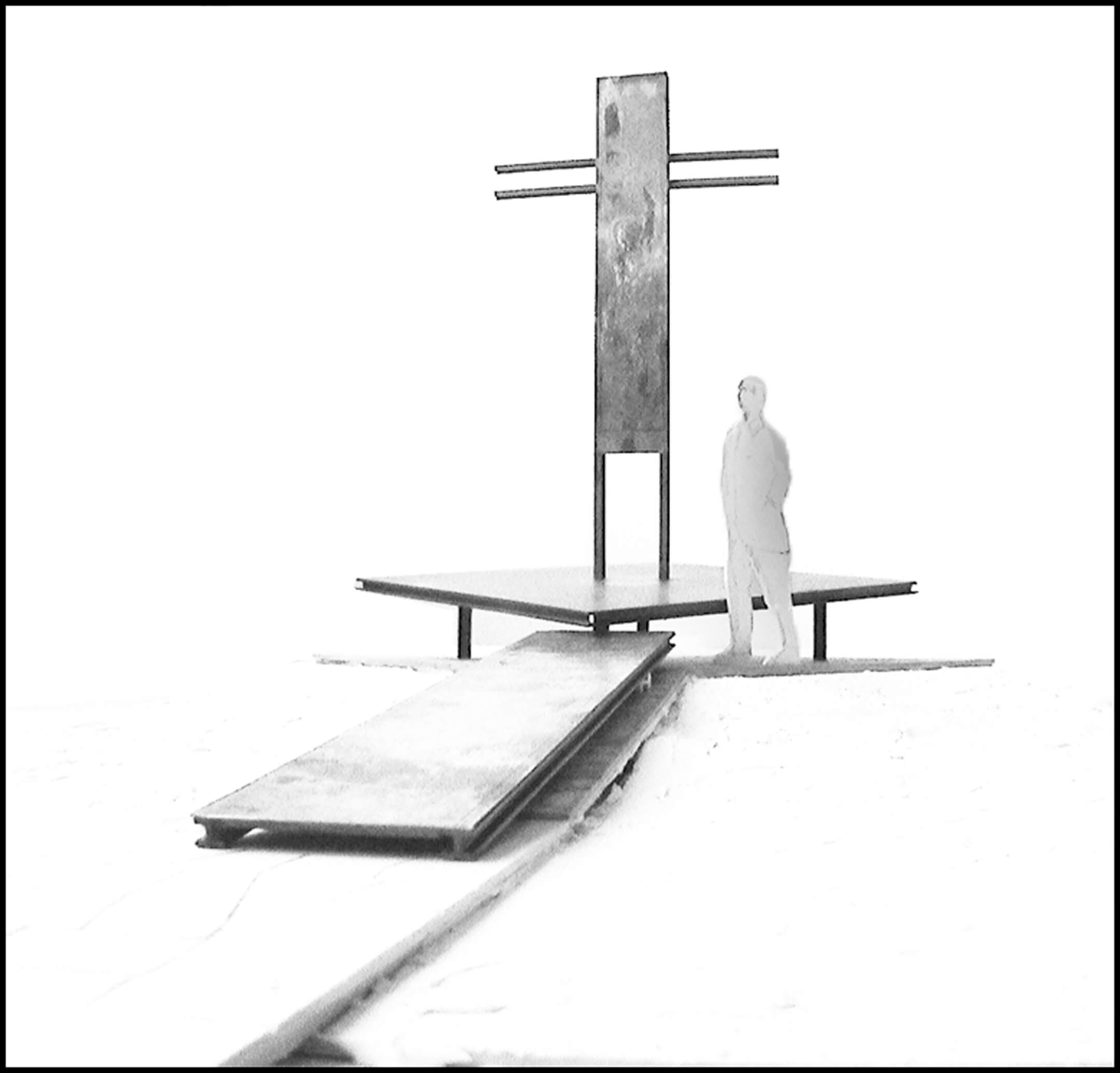 Fallen Icarus – Christou Sculpture