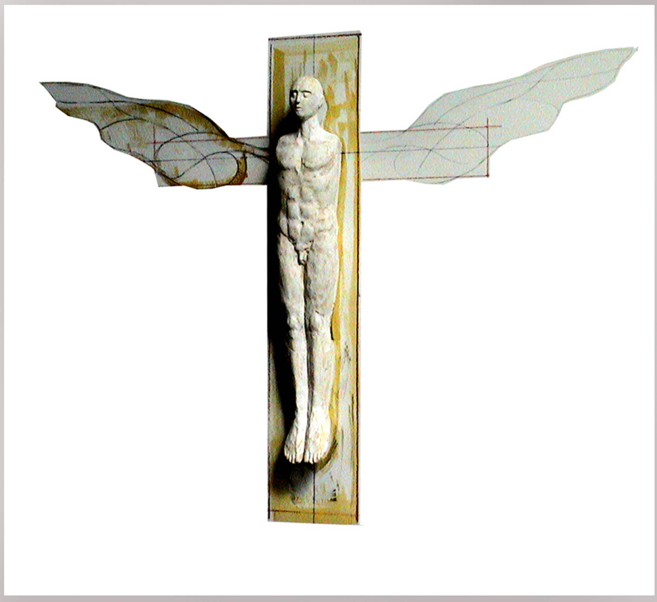 Fallen Icarus – Christou Sculpture